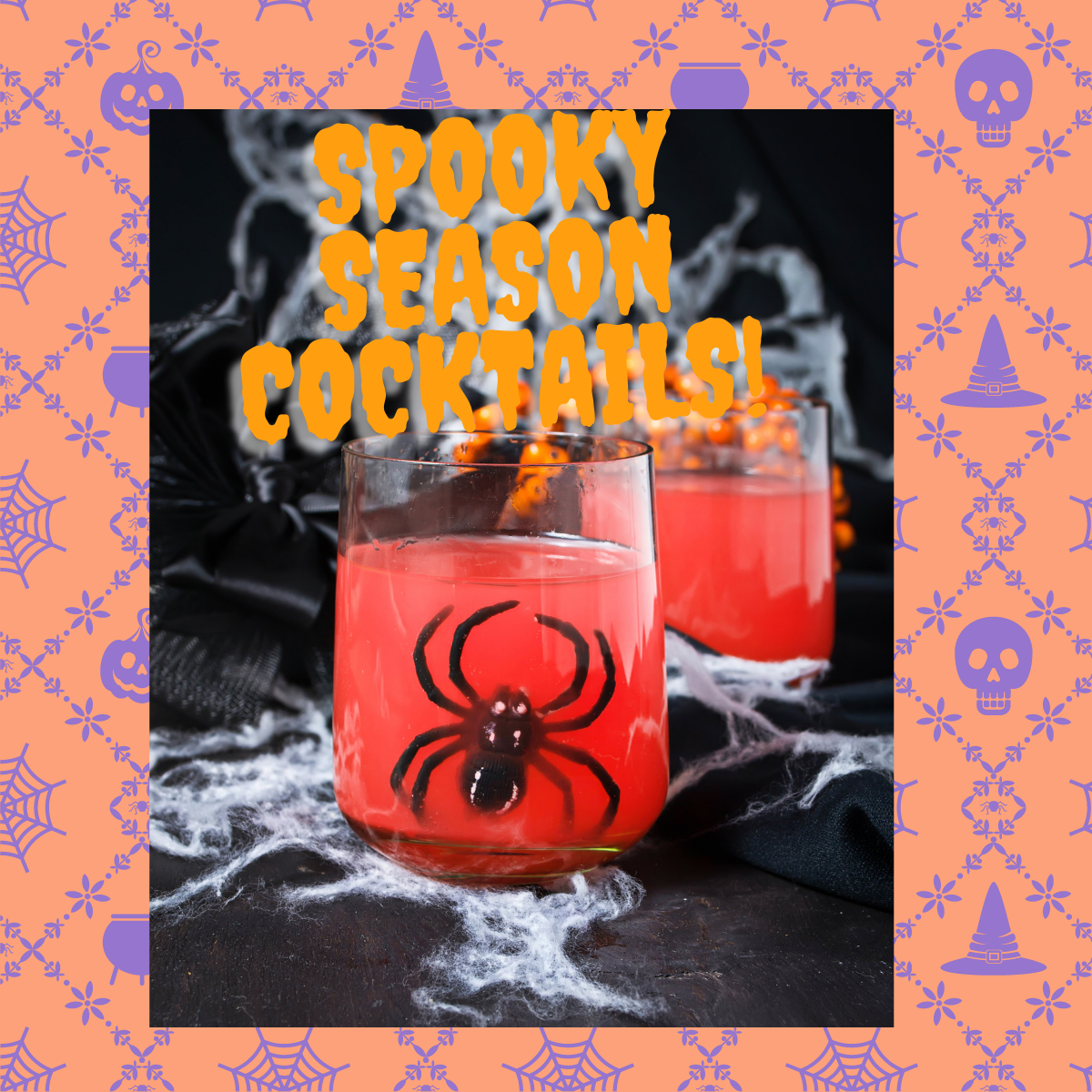 Spooky Season Cocktails | Skinny Mixes Recipes – Skinny Mixes UK